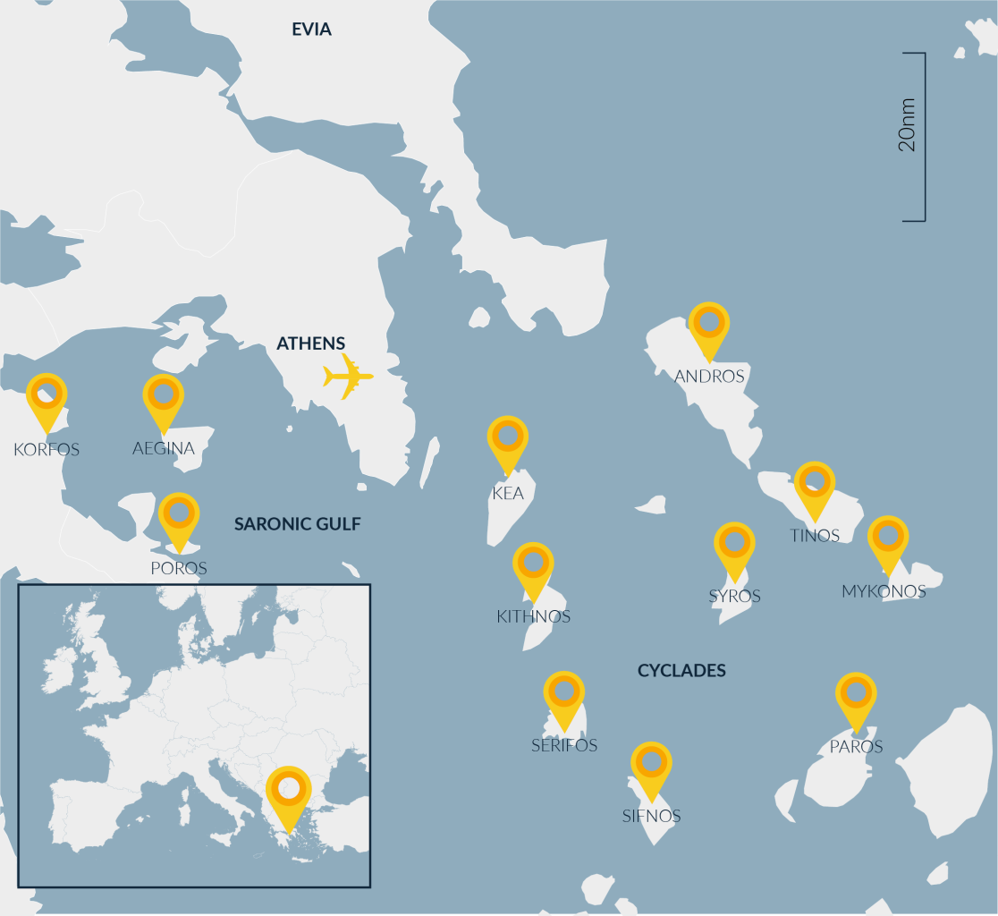 Cyclades Easter Explorer - Seafarer Cruising & Sailing Holidays